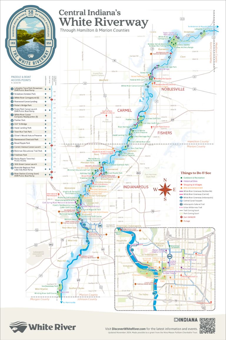 White River Map - Discover White River